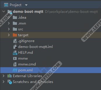 MQTT Java入门 -Spring Boot 整合 artemis-左搜