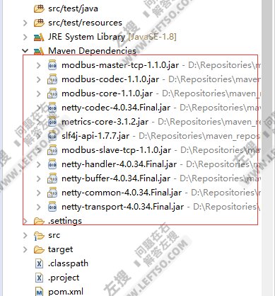 modbus tcp 通讯modbus-master-tcp Java使用说明-左搜