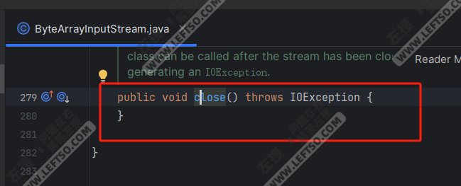 ByteArrayOutputStream或ByteArrayInputStream是否需要手动关闭流-为什么-左搜